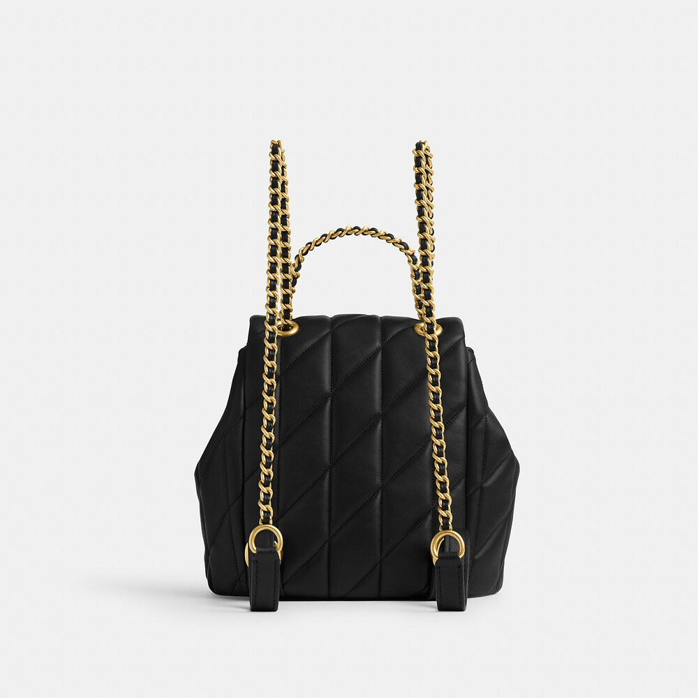Tabby Backpack With Quilting BLACK | Coach Australia