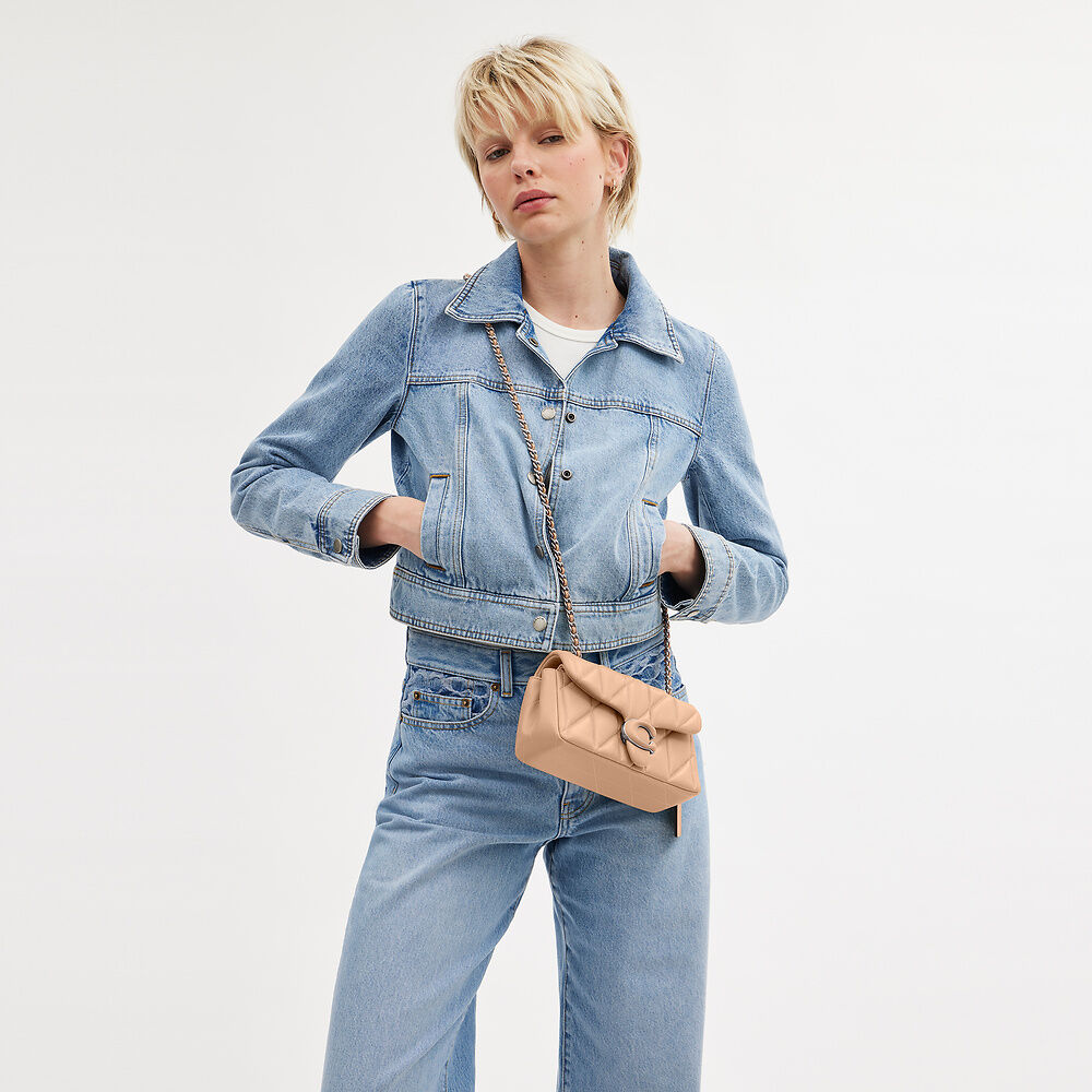 Tabby Shoulder Bag 20 With Quilting BUFF | Coach Australia