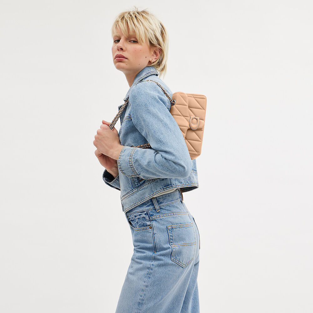 Tabby Shoulder Bag 20 With Quilting BUFF | Coach Australia