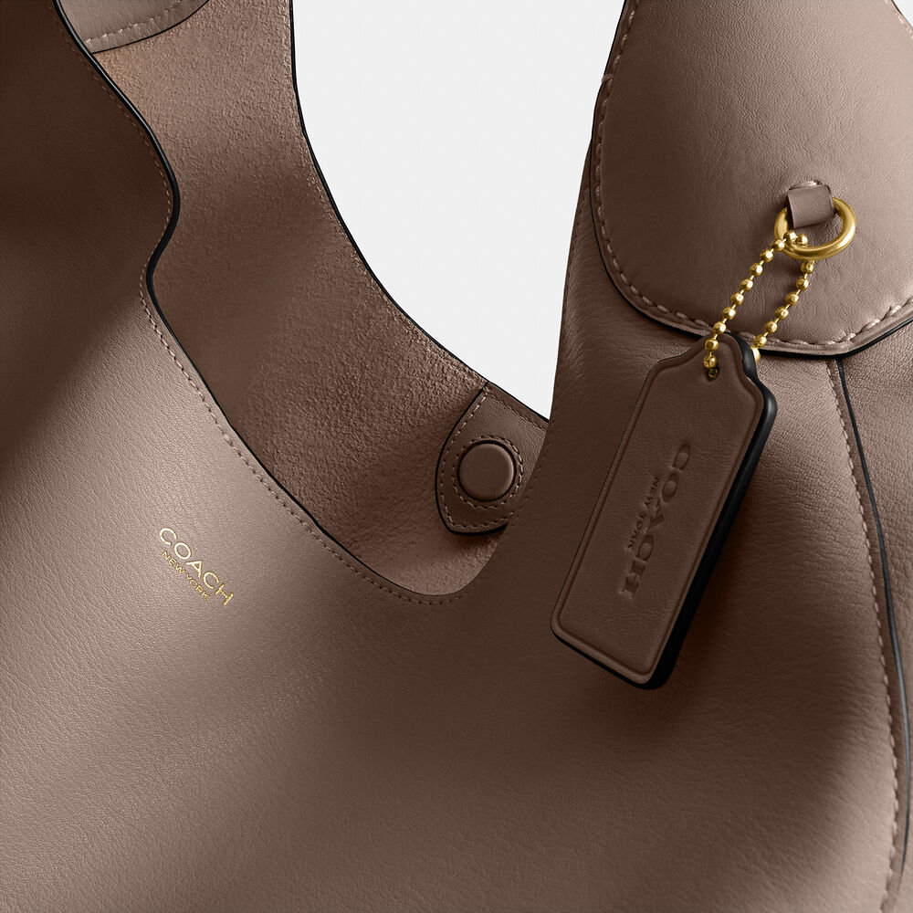 Brooklyn Shoulder Bag 39 DARK STONE | Coach Australia