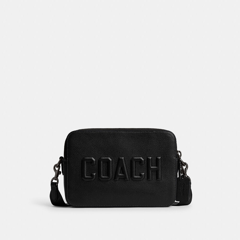 Charter Crossbody Bag 24 With Coach Graphic BLACK | Coach Australia