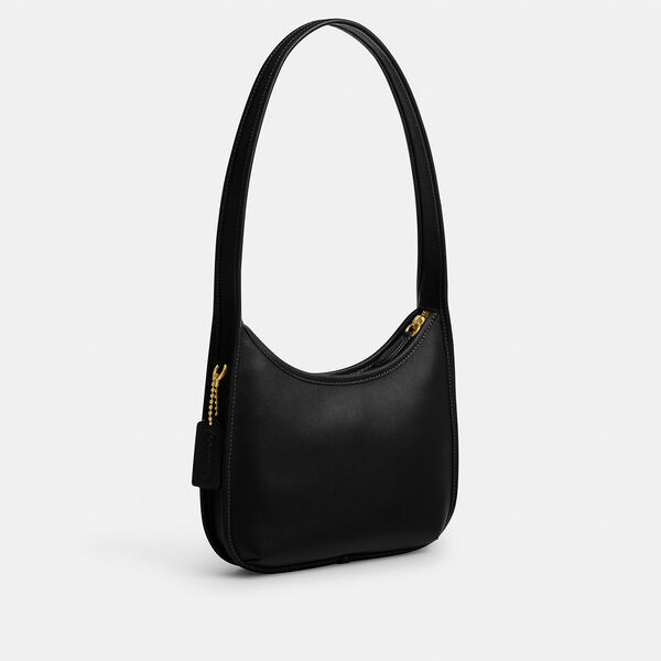 Curve Zip Bag BLACK | Coach Australia