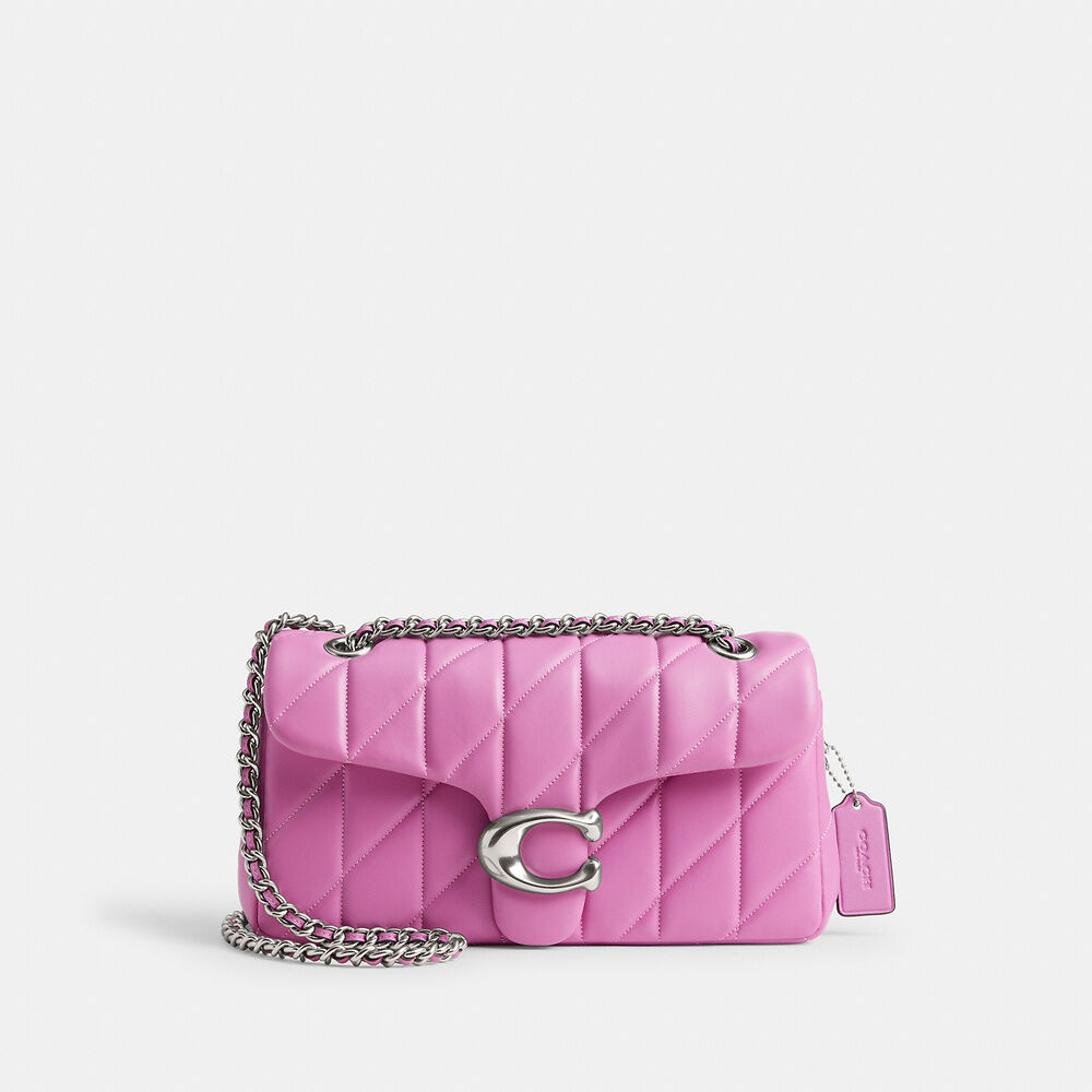 Tabby Shoulder Bag 26 With Quilting FUSCHIA | Coach Australia