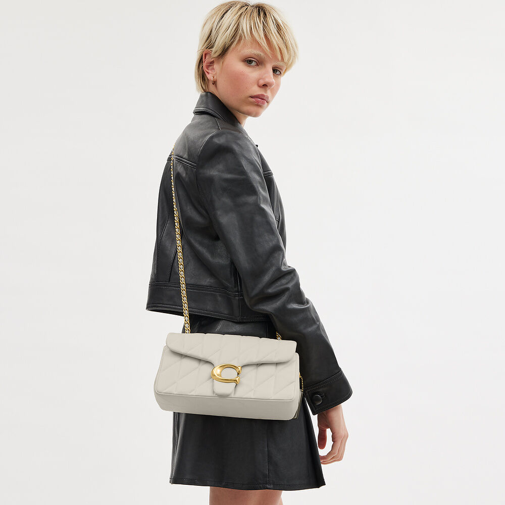 Tabby Shoulder Bag 26 With Pillow Quilting B4/CHALK | Coach Australia